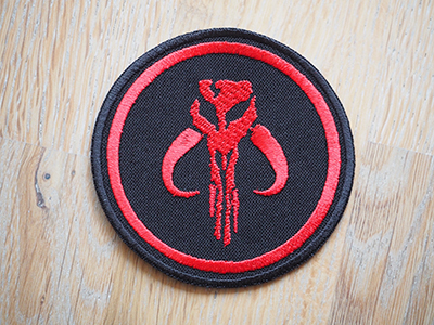 STAR WARS Symbol (BOBA FETT CREST) Patch (colors) | Depressive Illusions Records